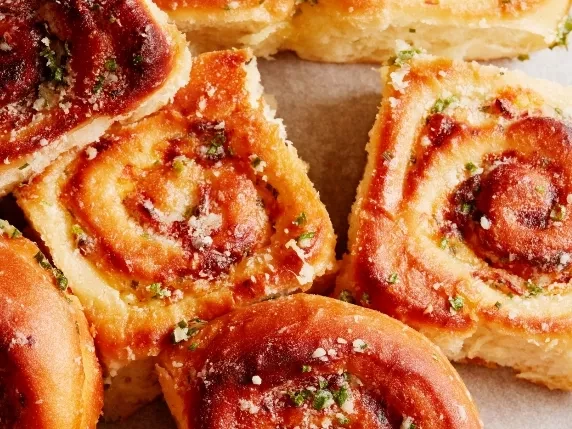 Bacon, Cheese and Chive Buns Recipe | Food Network UK