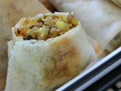 Baked Sprouted Mung Bean Samosas Recipe | Food Network UK