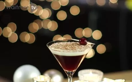 Black Forest Martini Cocktail Recipe | Food Network UK