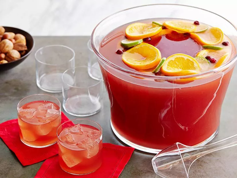 Cosmopolitan Fizz-Punch Recipe | Food Network UK