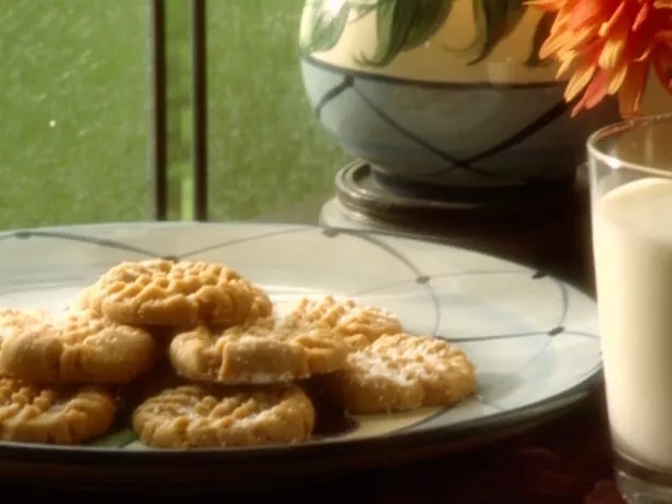 Double-Delight Peanut Butter Biscuits Recipe | Food Network UK