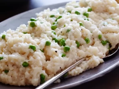Easy Parmesan "Risotto" in the Oven Recipe | Food Network UK