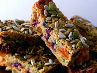 Scrummy Salted Caramel Flapjacks Recipe | Food Network UK