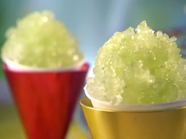 Kiwi snow kone Recipe | Food Network UK