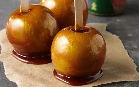 Toffee Apples Recipe | Food Network UK