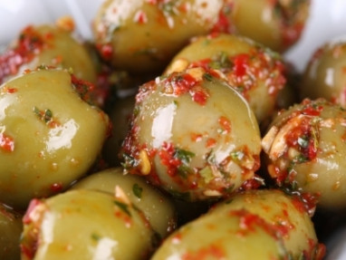 Marinated olives with rosemary, red chili, orange and paprika Recipe ...