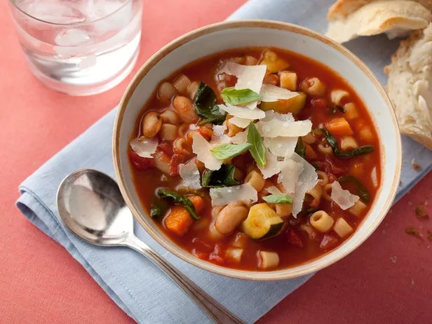 Minestrone Soup with Beans Recipe | Food Network UK