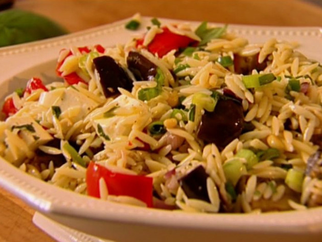 Orzo with roasted vegetables Recipe | Food Network UK