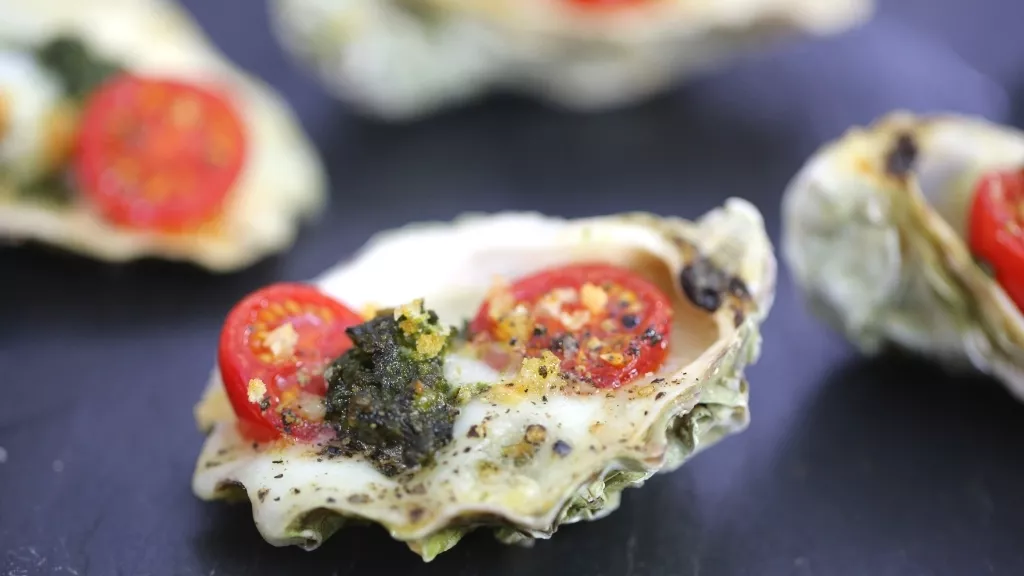 Oyster Shell Canapés Recipe | Food Network UK