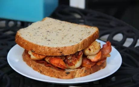 Posh Bacon Buttie Recipe | Food Network UK