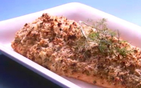 Salmon with Panko Crust Recipe | Food Network UK