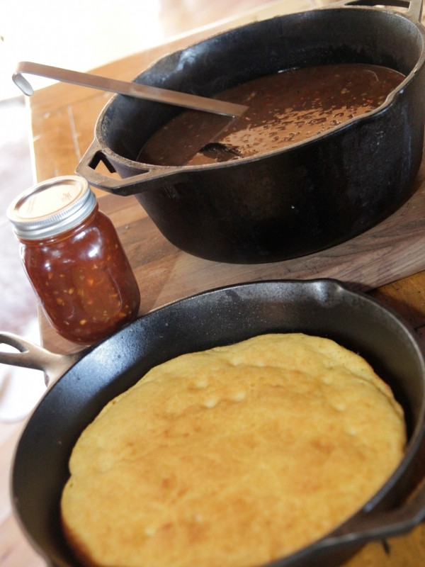 Skillet Cornbread Recipe | Food Network UK