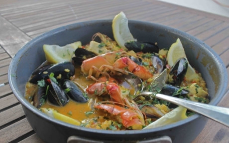 Spanish-style Wet Rice Recipe | Food Network UK