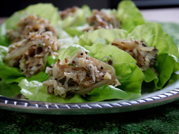Turnip lettuce wraps Recipe | Food Network UK