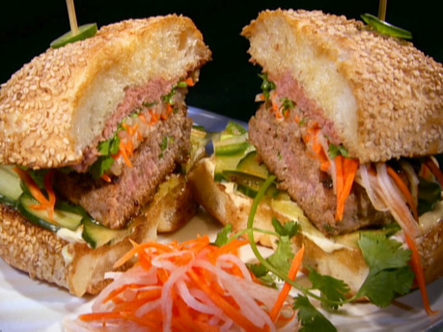 Vietnamese bistro burger Recipe | Food Network UK