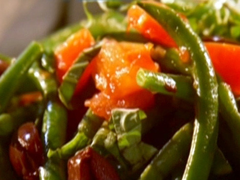 Virginia's French beans provencal Recipe | Food Network UK
