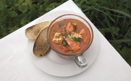 Wild Alaska Seafood Aljotta with Gremolata Recipe | Food Network UK