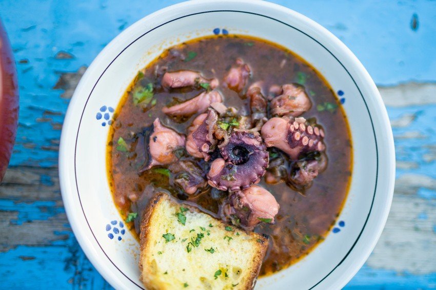 Sophie Grigson's Polpo alla Pignata Recipe | Food Network UK