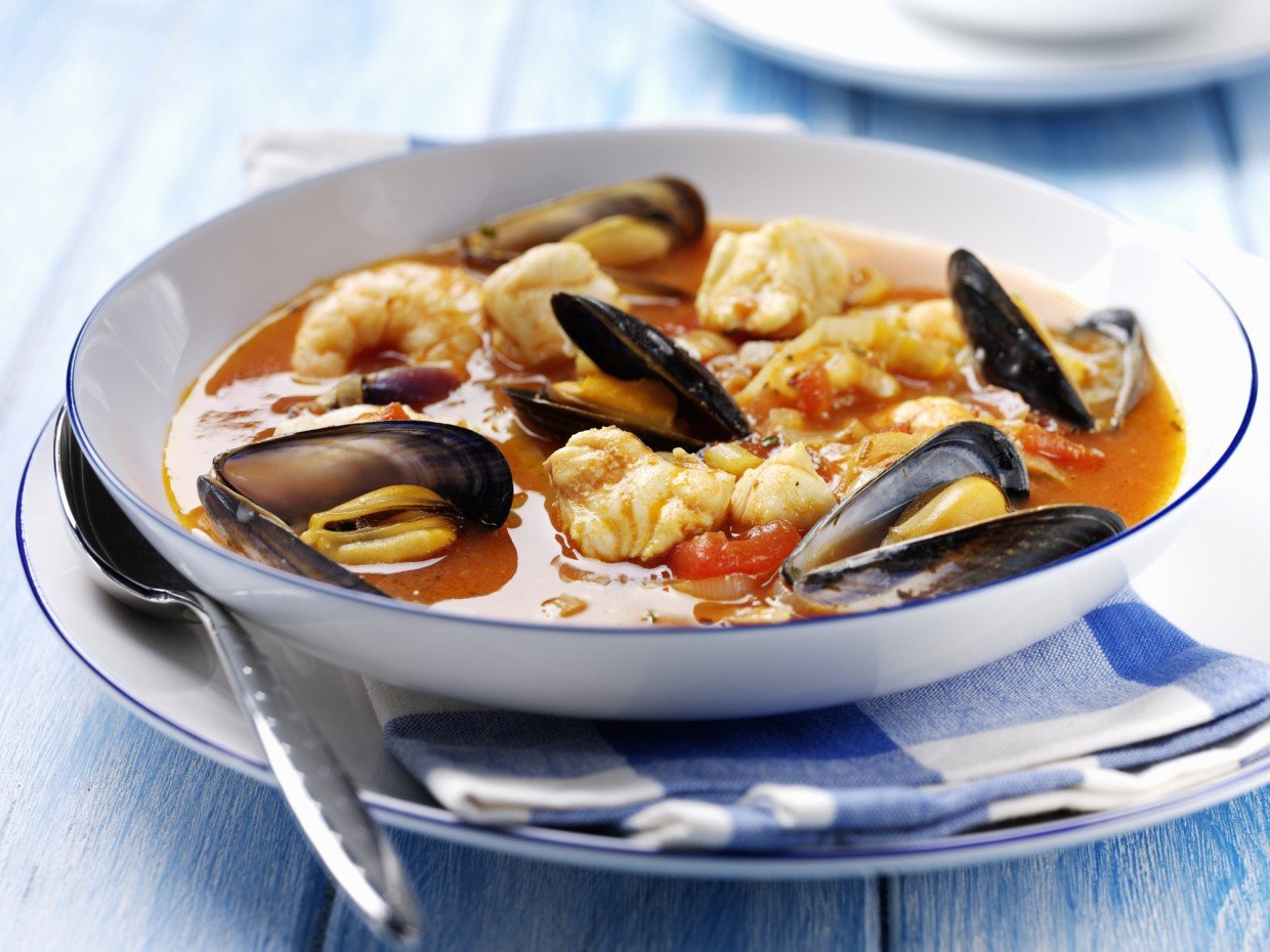 Seafood Stew Recipe | Food Network UK