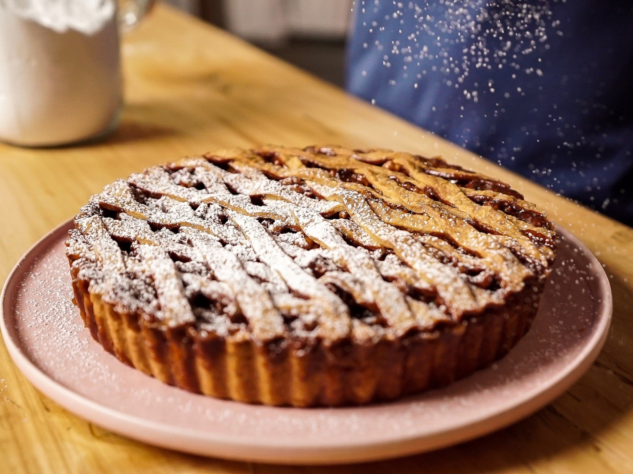 Michel Roux's Salted Caramel Walnut Tart Recipe | Food Network UK