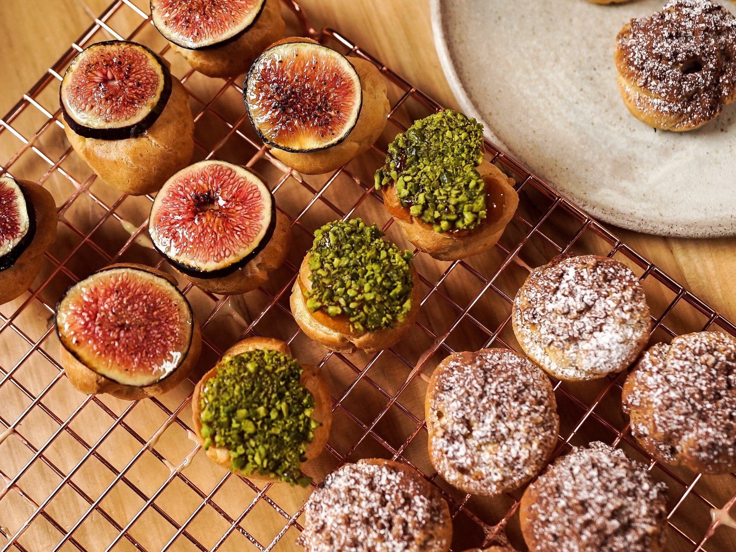 Michel Roux's Choux Buns – 3 ways Recipe | Food Network UK