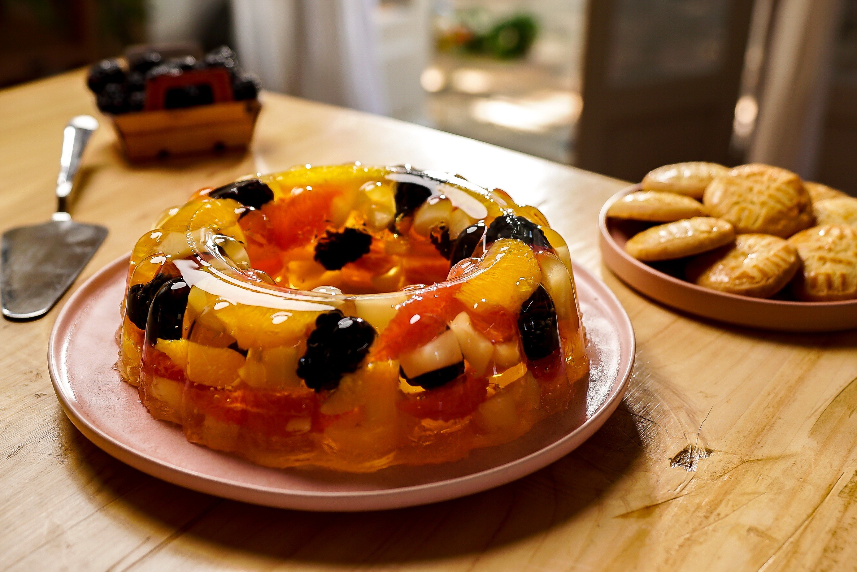 Michel Roux's Gelee de Fruits au Muscat and Sable Breton Recipe | Food ...