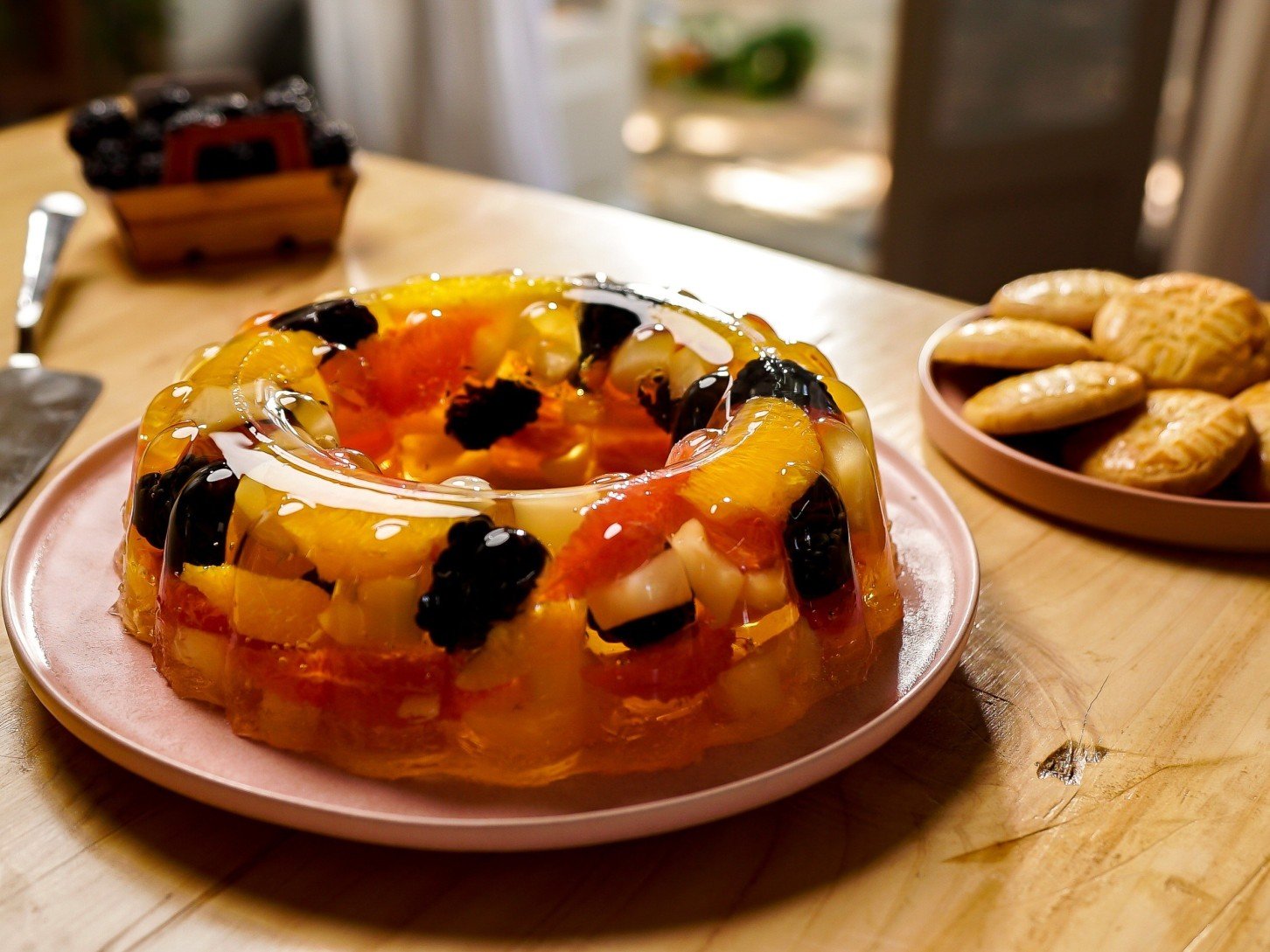 Michel Roux's Gelee de Fruits au Muscat and Sable Breton Recipe | Food ...