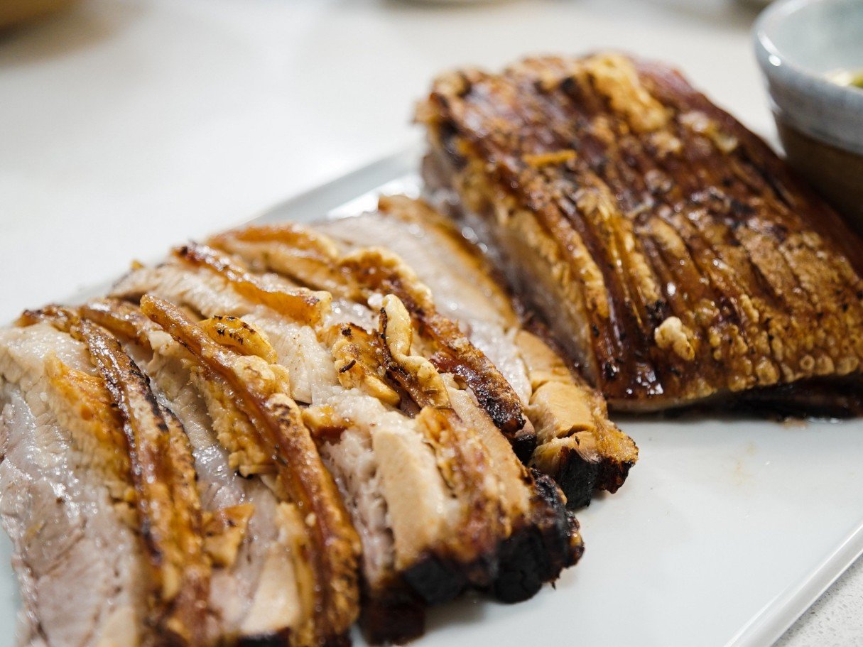 Tom Kerridge's Roast Pork Belly With Apple and Cider Sauce Recipe ...