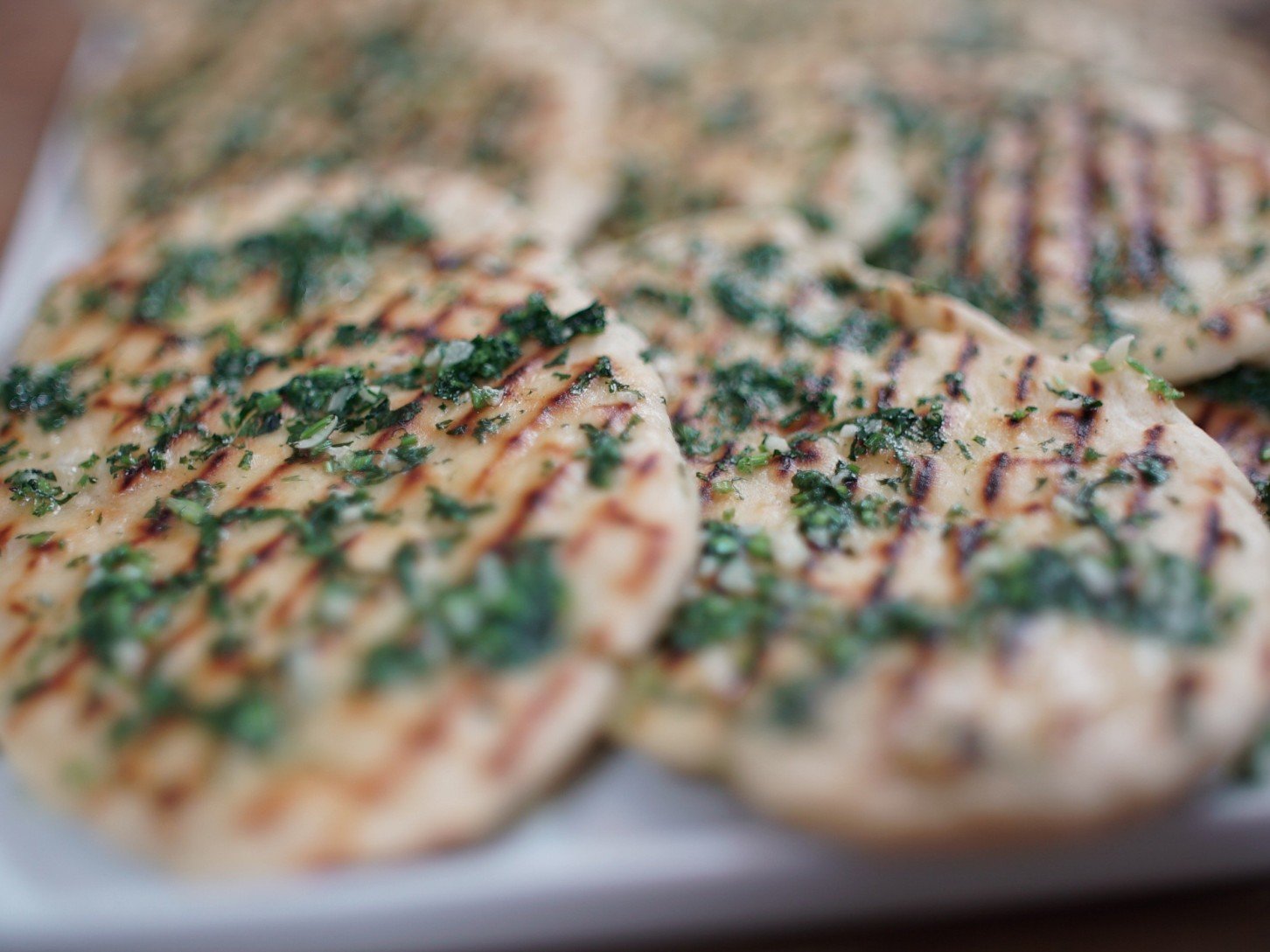 Garlic and Coriander Naan Bread Recipe | Food Network UK