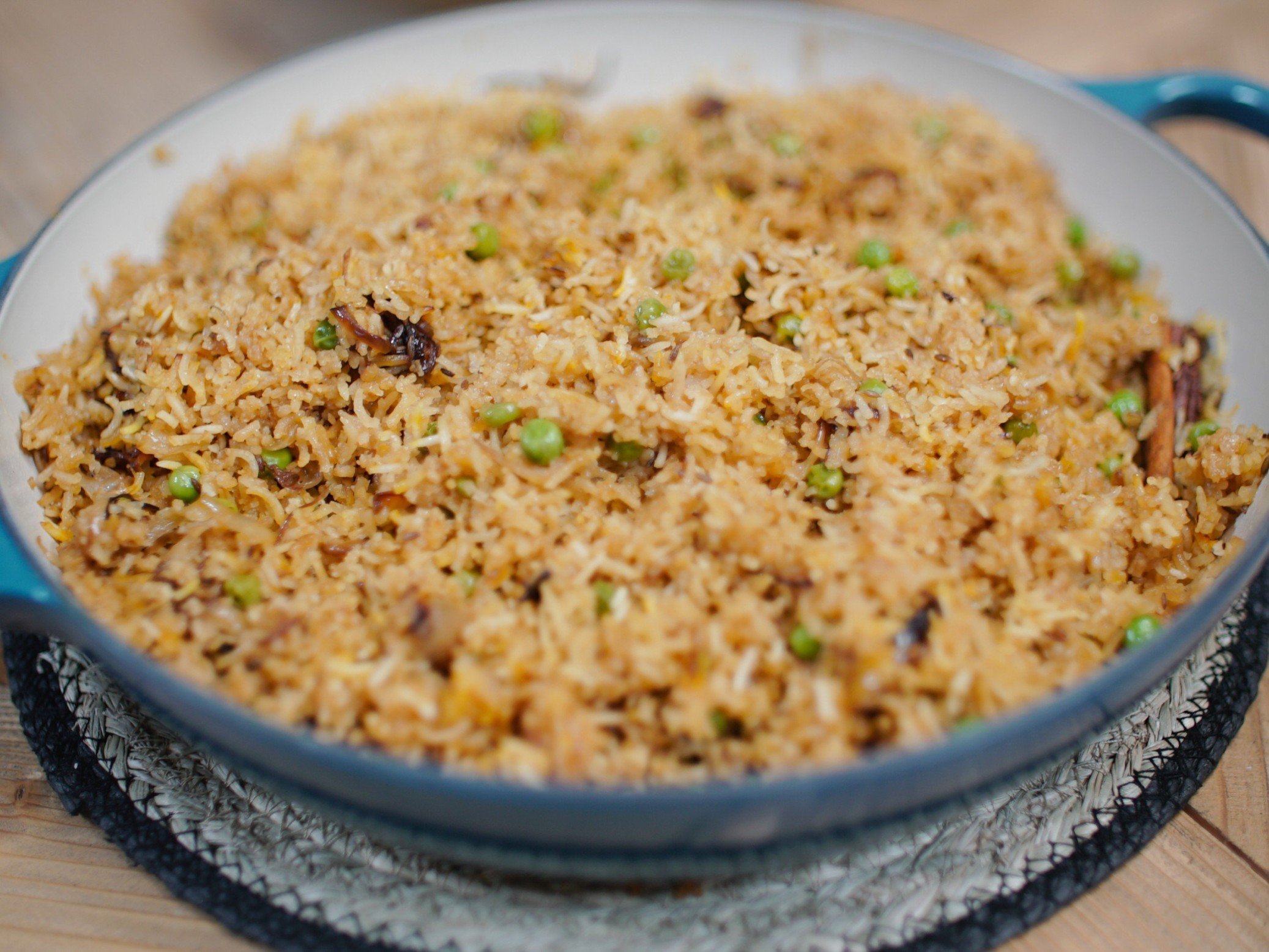 Tom Kerridge's Pea Pilau Rice Recipe | Food Network UK