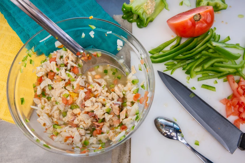 Conch salad Recipe | Food Network UK