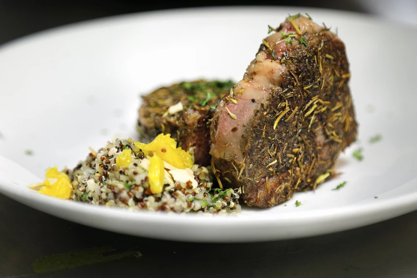Minted Lamb Recipe | Food Network UK