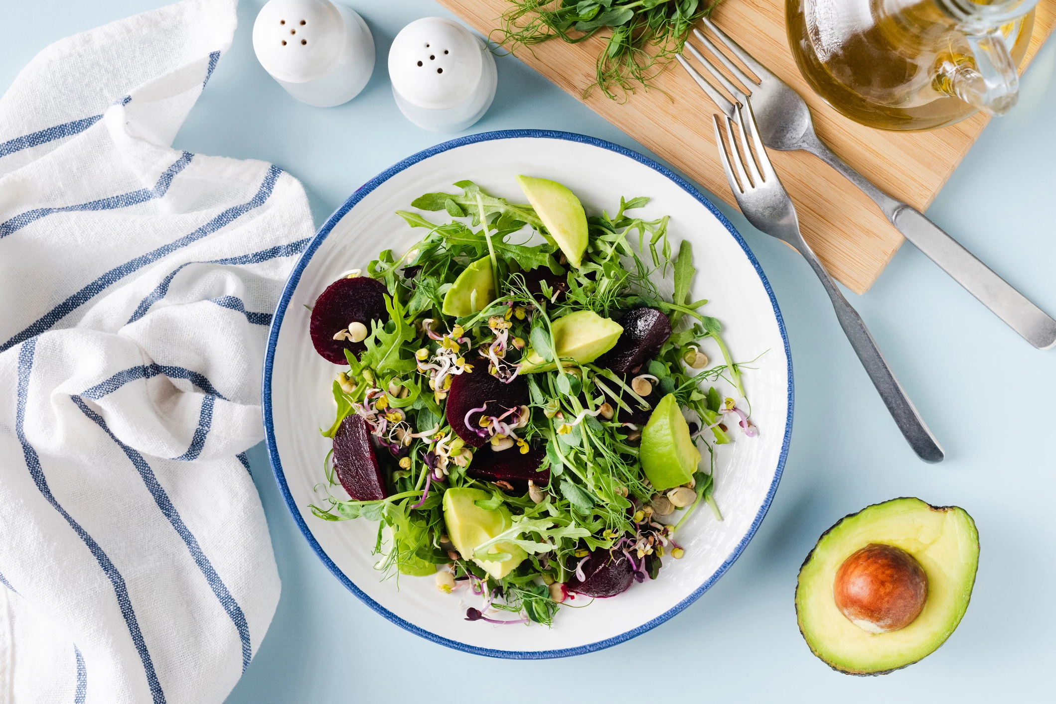 Rocket, Avocado and Fennel salad Recipe | Food Network UK