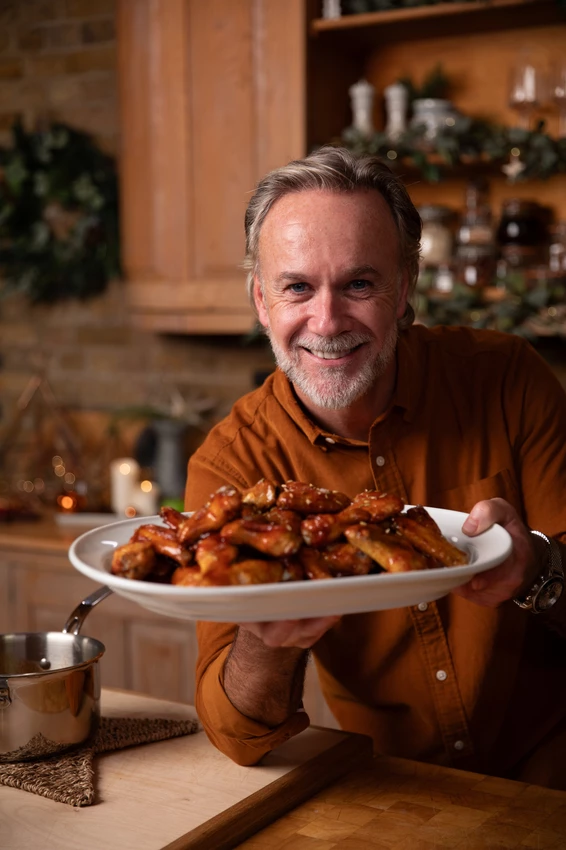 Marcus Wareing's Spicy Chilli-Glazed Chicken Wings Recipe | Food Network UK