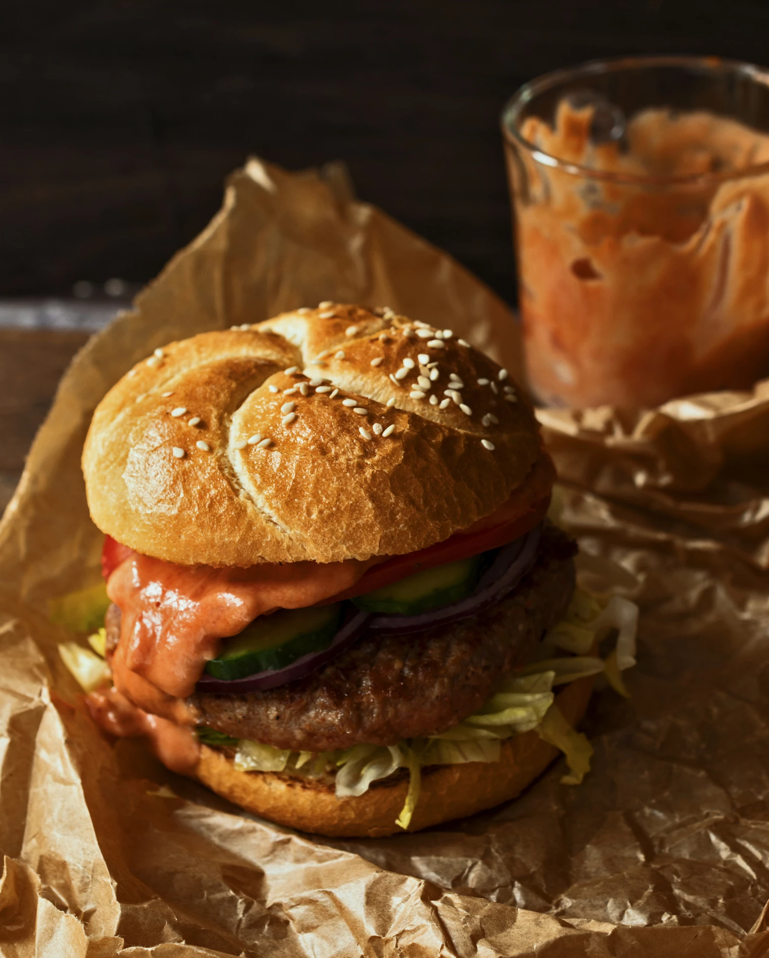 3-Way Onion Burger with Applewood Bacon and Aged Smoked Cheddar Recipe ...