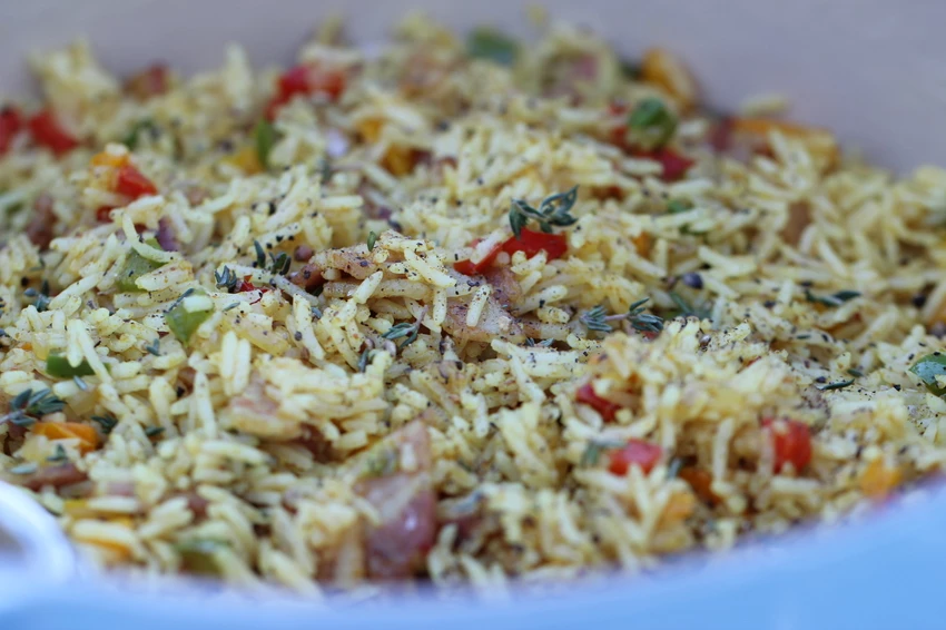 7-Colour Rice Recipe | Food Network UK