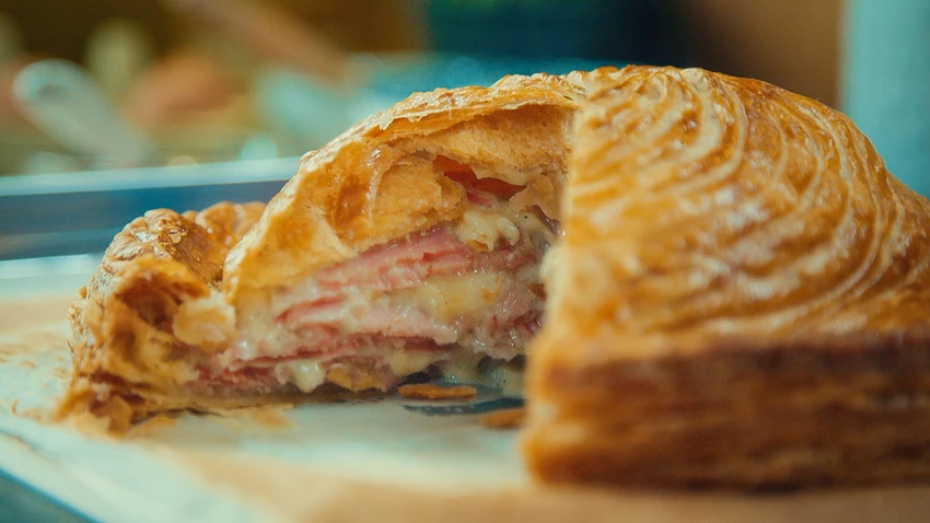 Michel Roux's Cheese & Ham Pie Recipe | Food Network UK