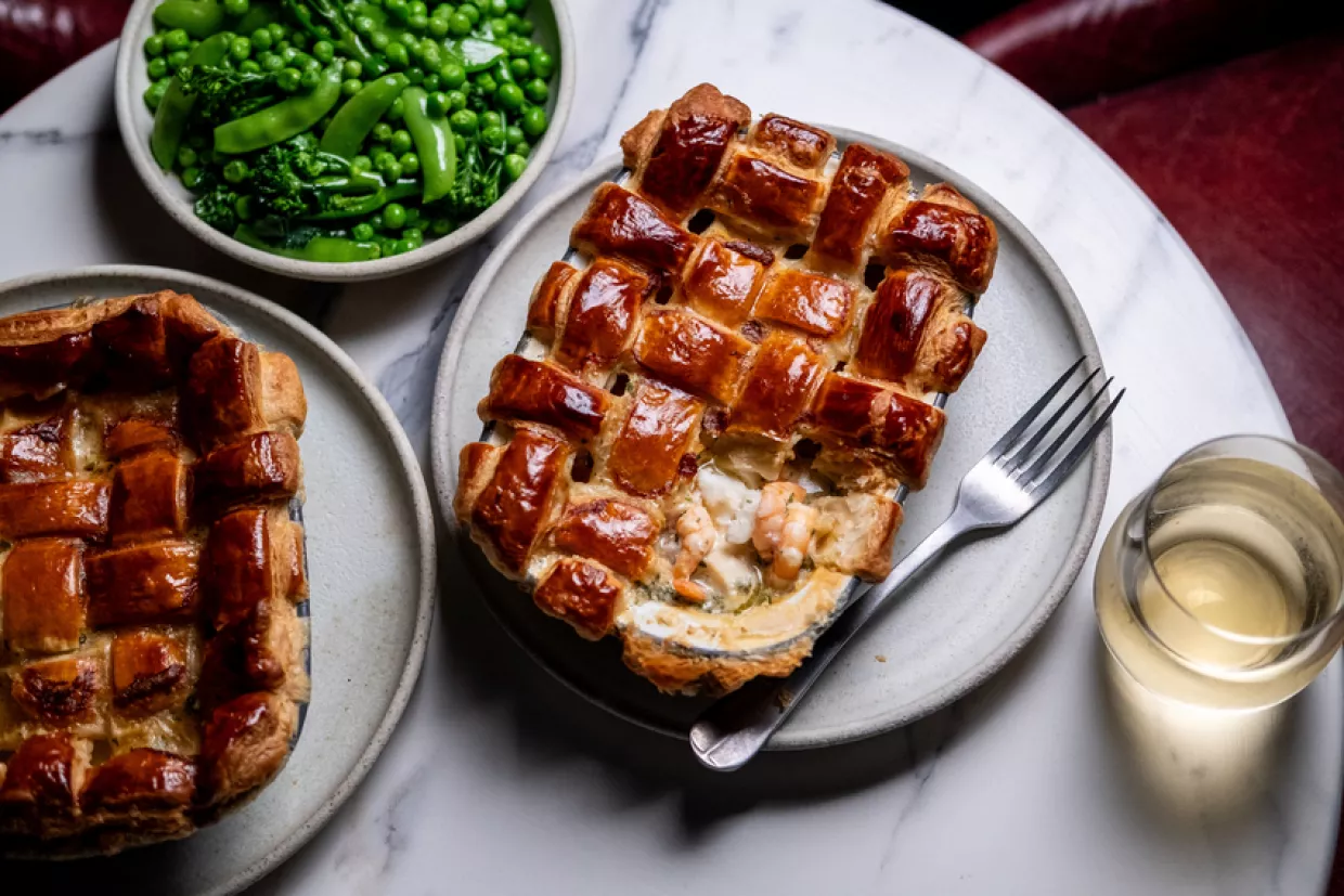 Tom Kerridge's Lattice-Topped Fish Pie Recipe | Food Network UK