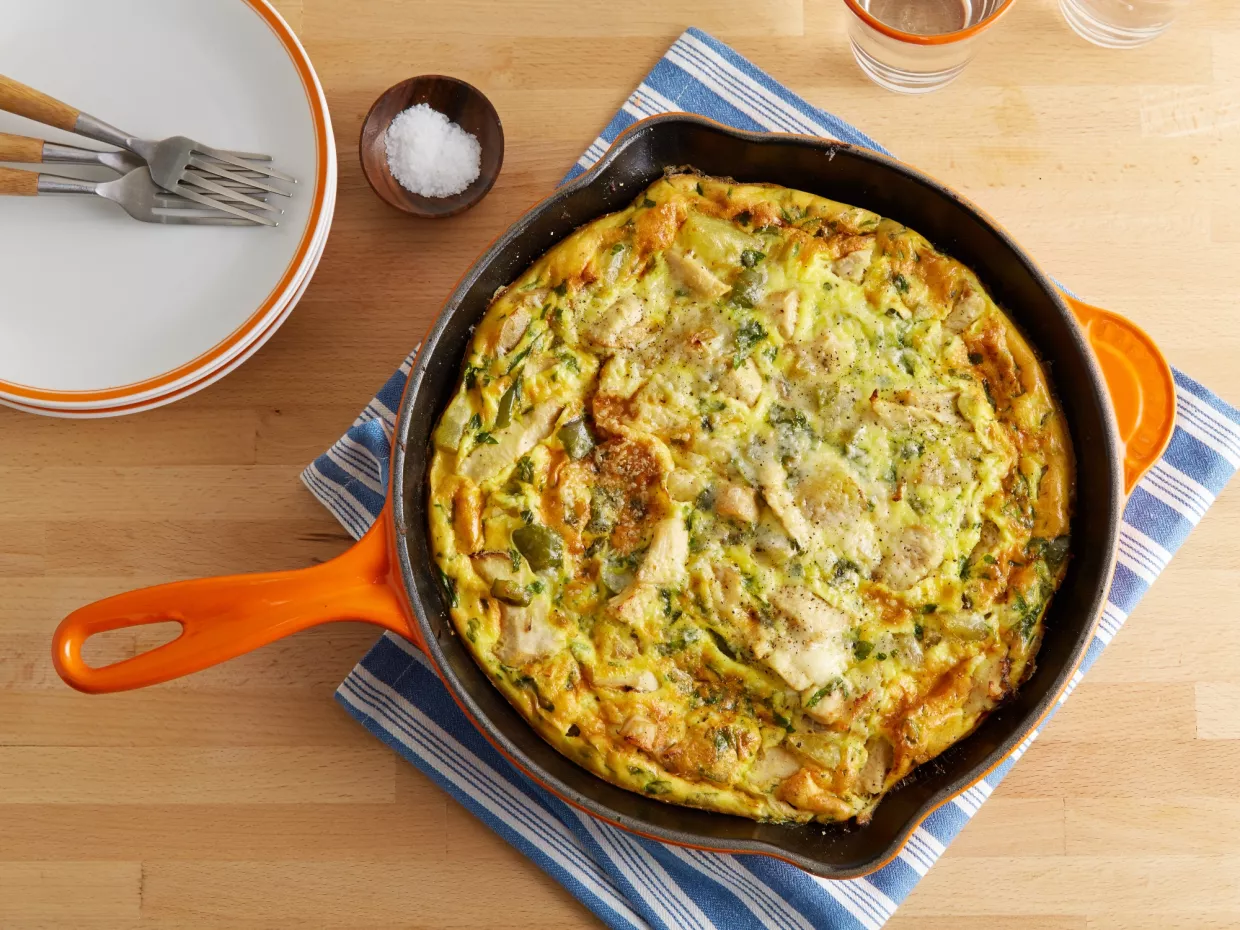 Turkey Frittata Recipe | Food Network UK