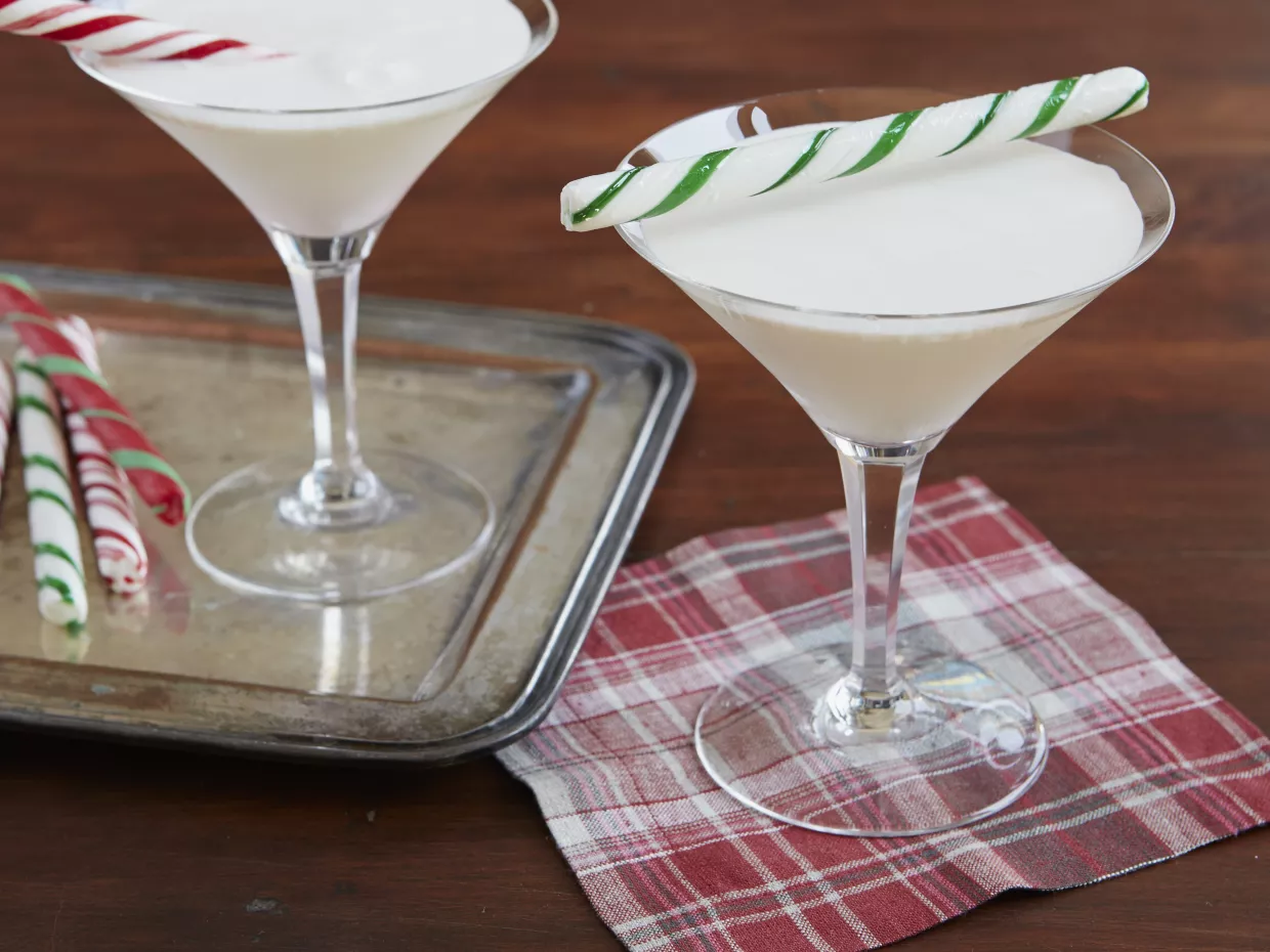Candy Cane Cocktail Recipe | Food Network UK