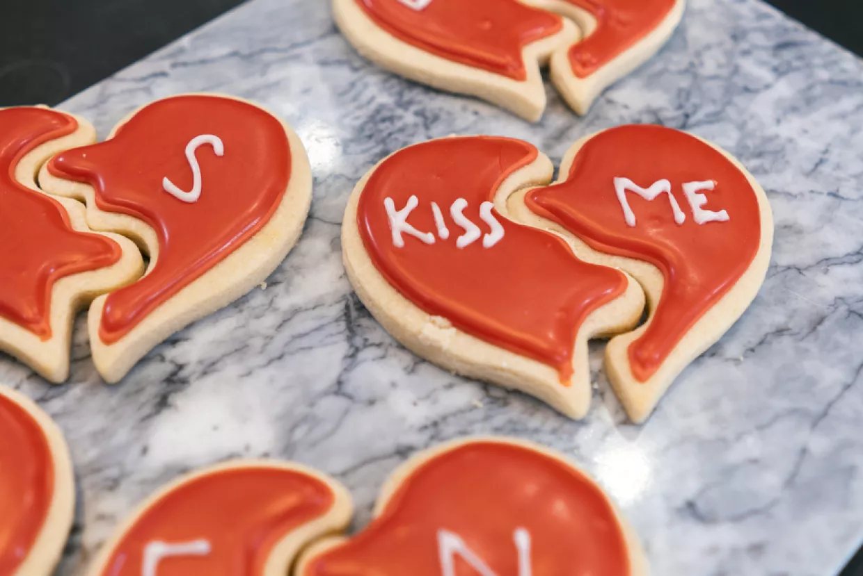 Love Heart Cookie Puzzle Recipe | Food Network UK