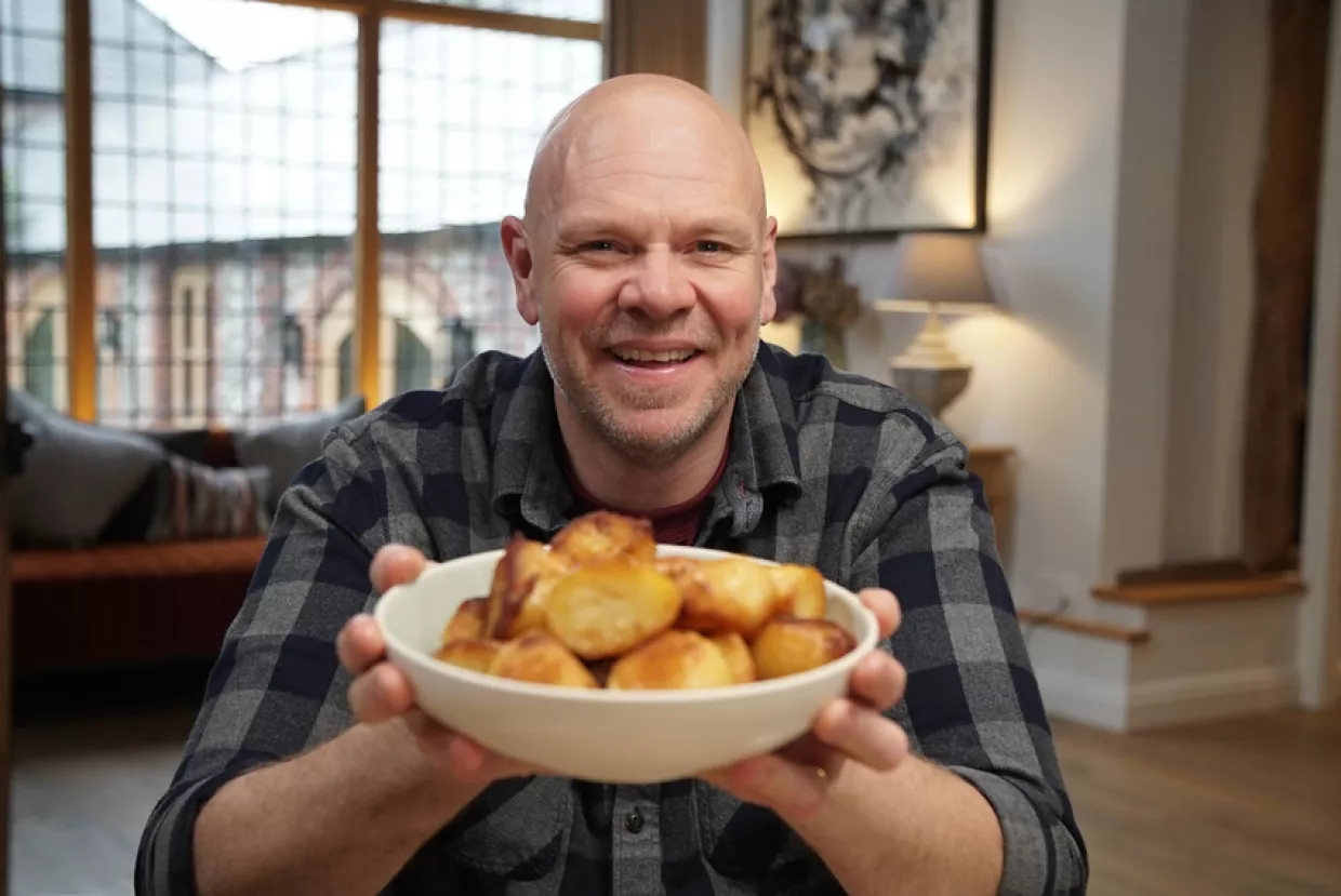 Tom Kerridge's 5 Tricks for Crispy Roast Potatoes | Food Network UK