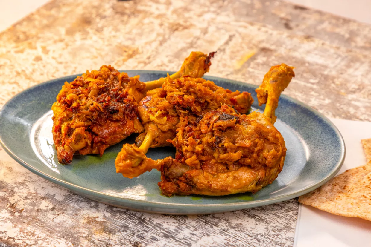 Asma Khan's Hasher Mangsho Bhuna Recipe | Food Network UK