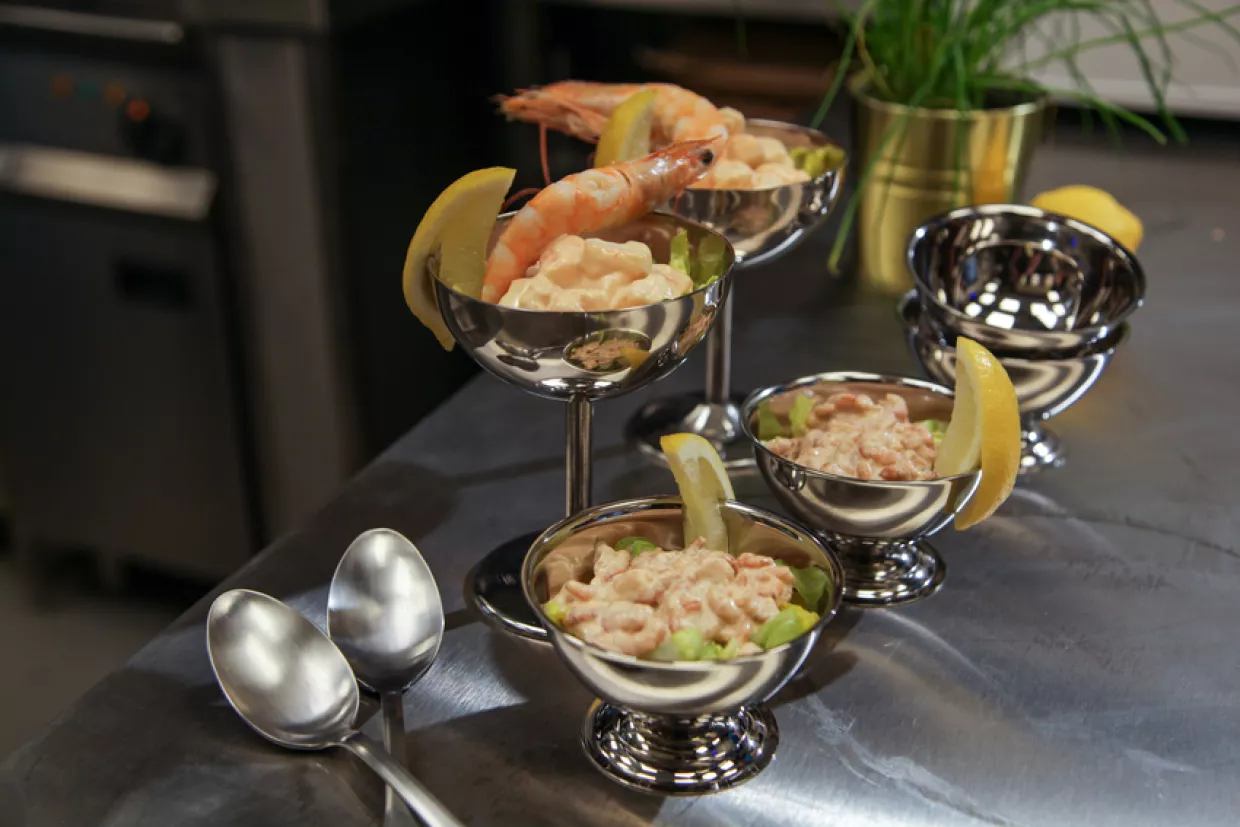 Prawns vs Brown Shrimp Cocktail Recipe | Food Network UK