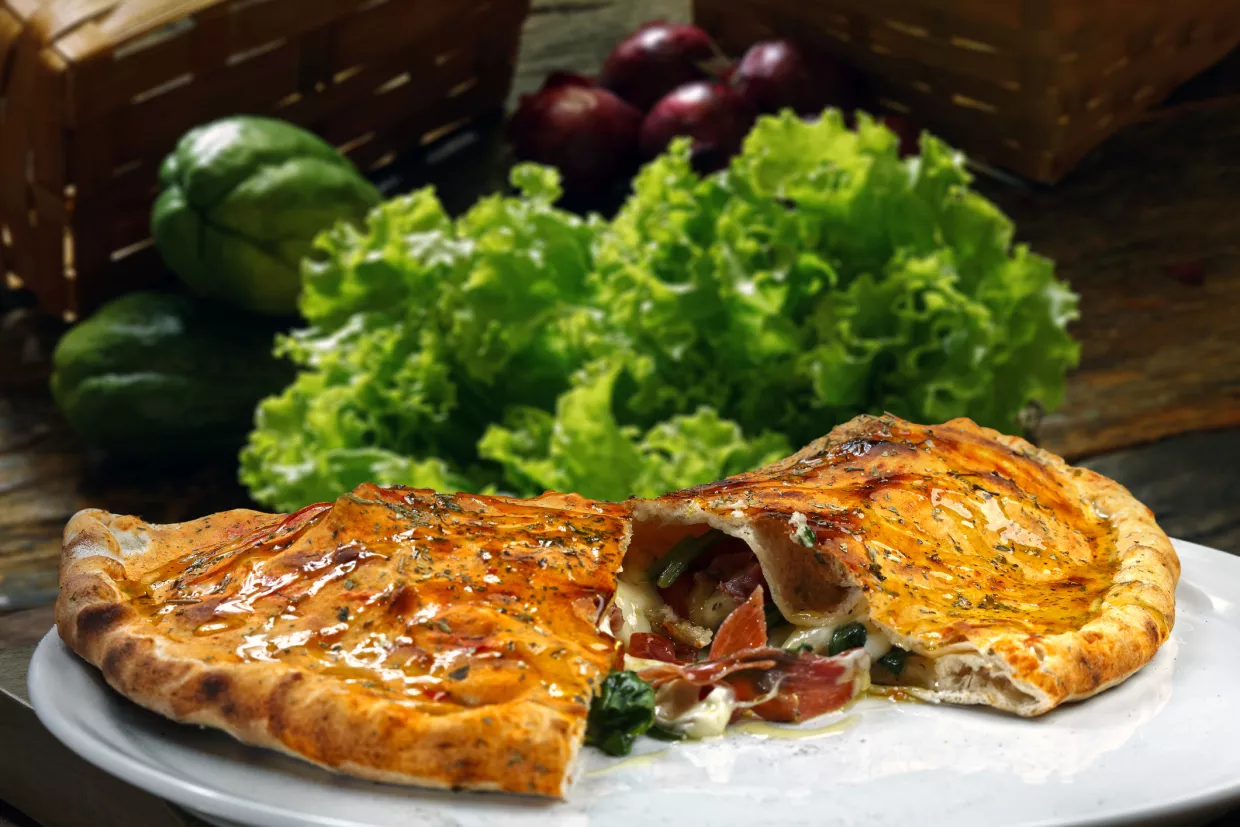 Calzone Pizza Recipe | Food Network UK