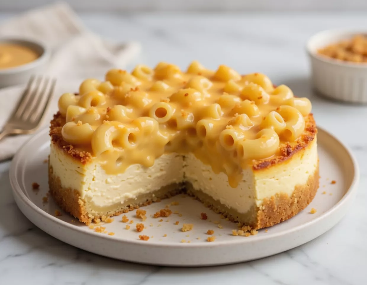 Mac and Cheese(cake) Recipe | Food Network UK